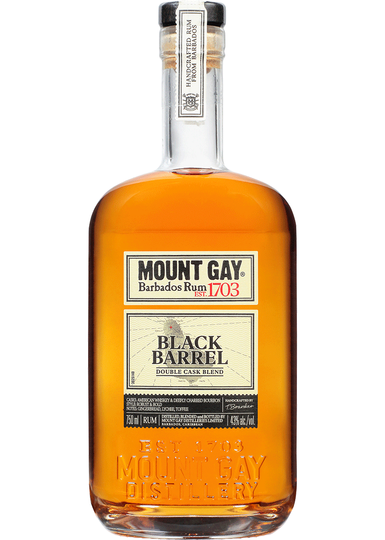 Mount Gay Black Barrel Double Cask Blend Rum – RoomBox