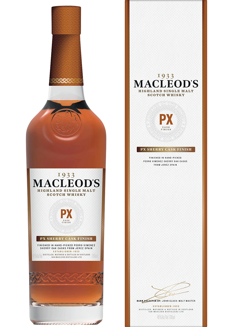 1933 Macleod’s PX Sherry Cask Single Malt – RoomBox