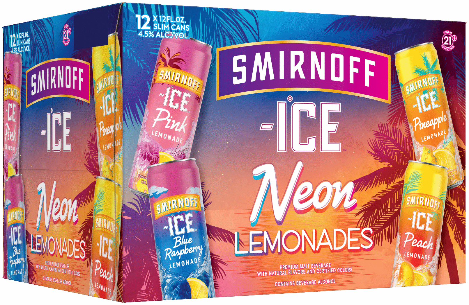 Smirnoff Ice Neon Hard Lemonades – RoomBox