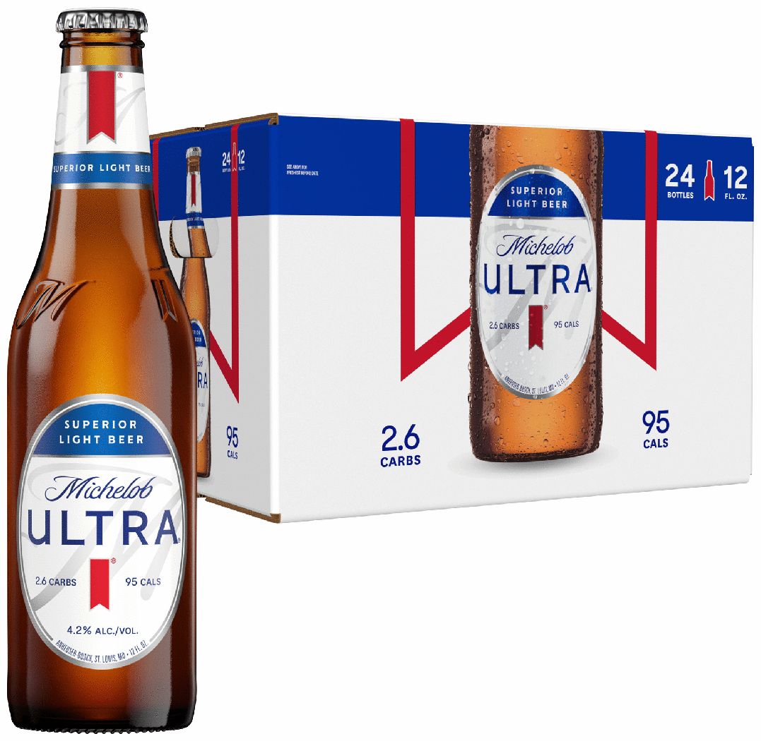 Michelob ULTRA Superior Light American Lager Beer RoomBox Michelob ULTRA Superior Light American Lager Beer RoomBox