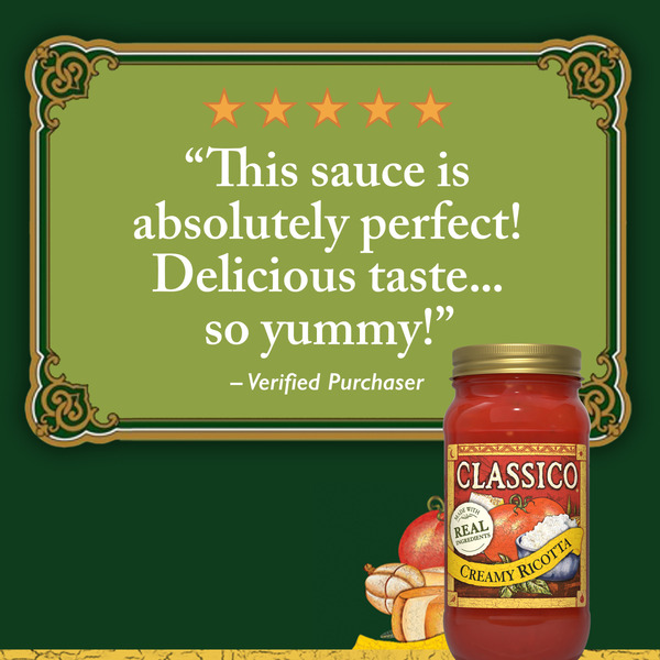 Classico Creamy Ricotta Pasta Sauce – RoomBox